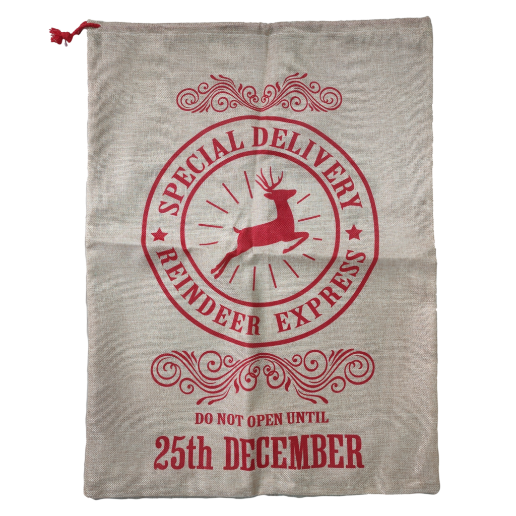 Linen Santa Sack - Samx Trading