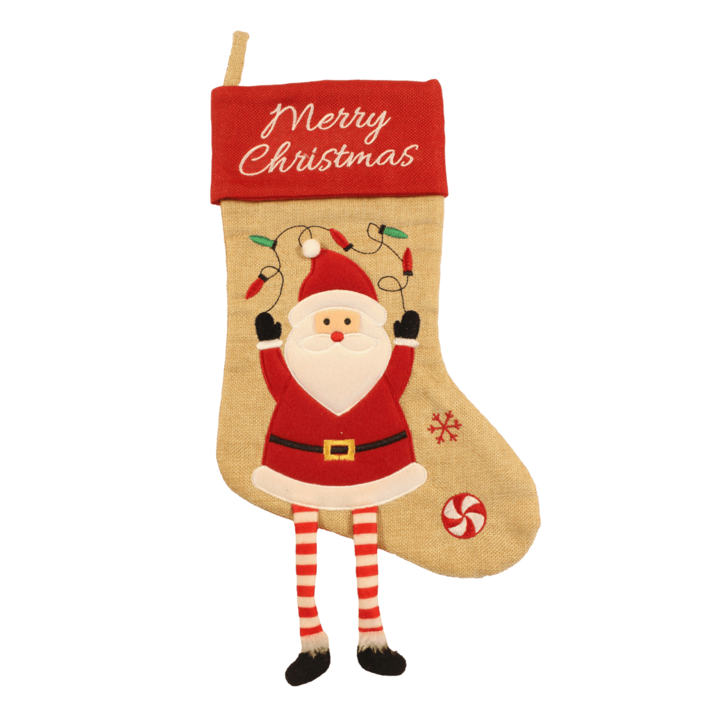 Stocking - Santa with Dangling Legs - Samx Trading