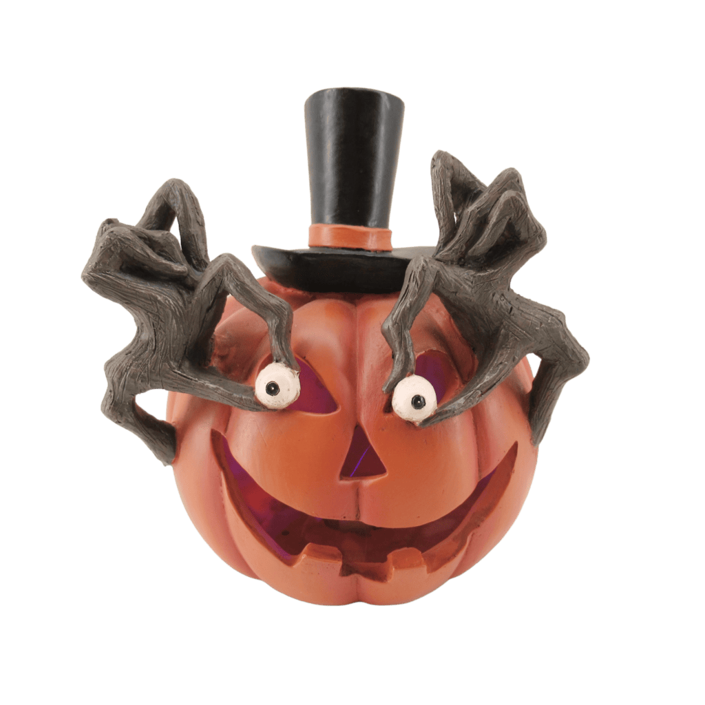 Spiders on Pumpkin - Samx Trading